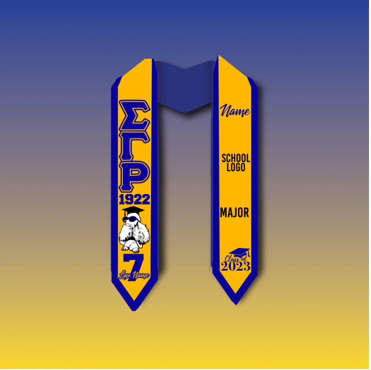 Sigma Gamma Rho Poodle Stole – StoleTheSpotlight